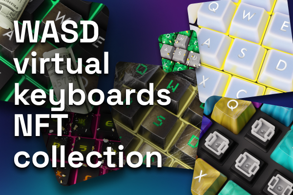 WASD virtual keyboards
